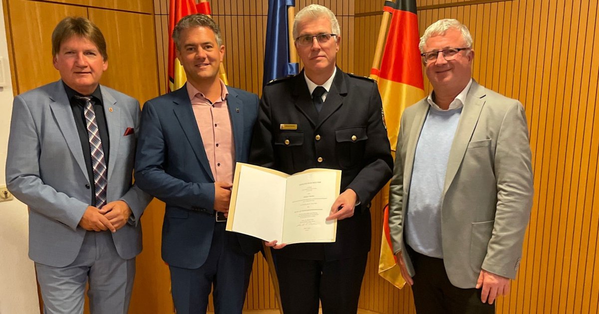 Michael Matthes als Brand- und Katastrophenschutzinspekteur des ...